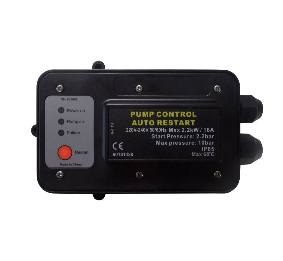 DAB PUMP CONTROLLER AUTO RESET 2.2KW 230V - The Pump Warehouse